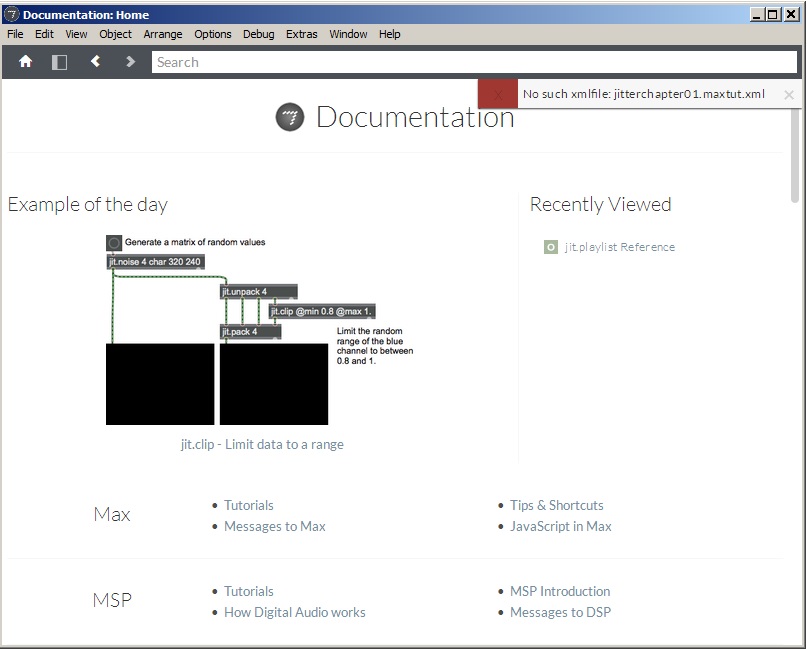 Documentation Doesnt Work Properly No Such Xmlfile Xml File 8932
